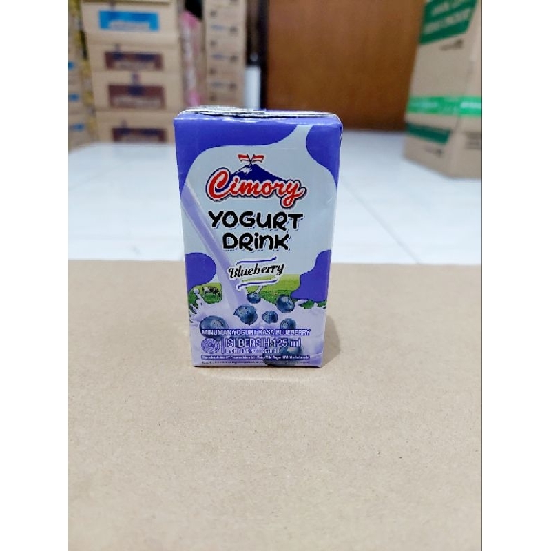 Jual Cimory Yogurt Drink Minuman Yogurt Rasa Blueberry Strawberry Mixed Fruit 125 ml | Shopee ...