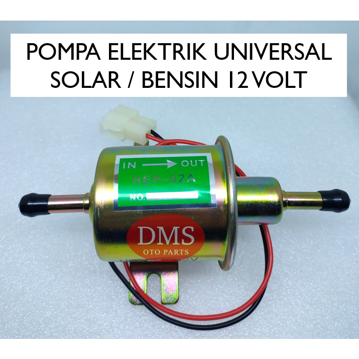 Jual ROTAK POMPA ELEKTRIK SOLAR BENSIN HEP-02A 12VOLT FUEL PUMP ...