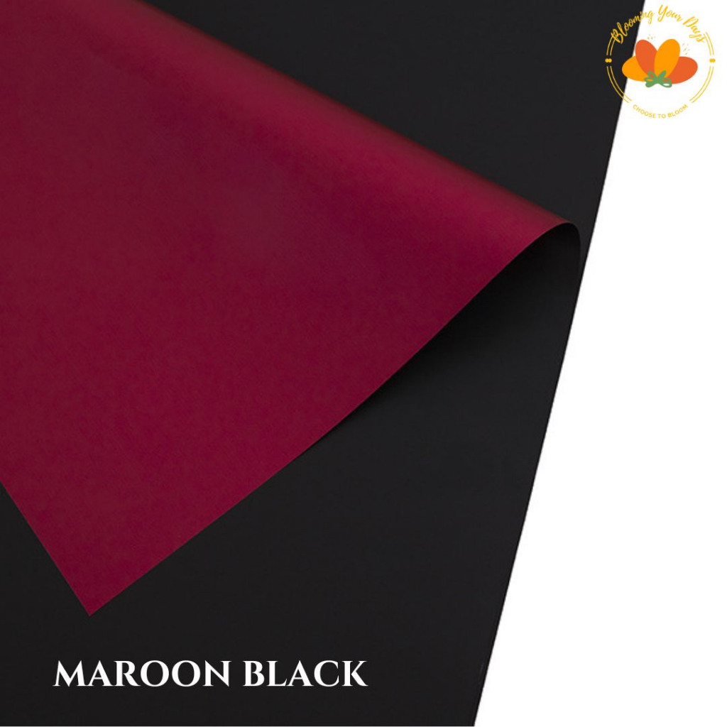 Jual Kertas warna Buket Bunga Cellophane flower bouquet dua warna pink ...