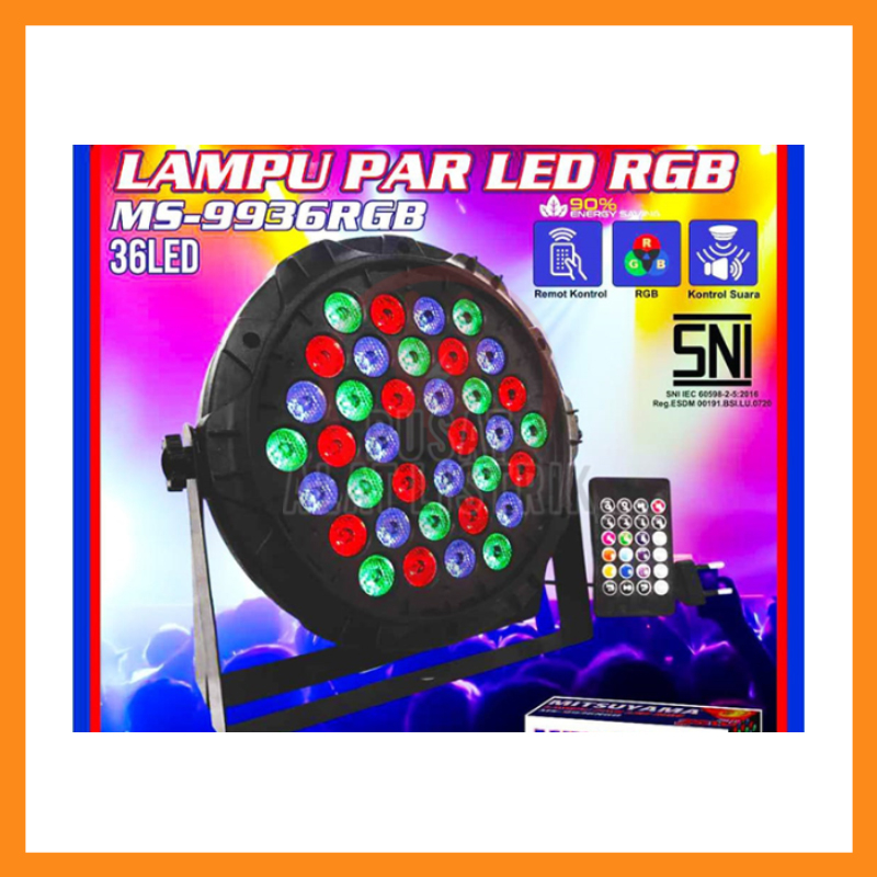 Jual LAMPU PAR LED RGB LAMPU PANGGUNG RGB LAMPU DEKORASI RGB WARNA REMOT LAMPU TEMBAK RGB LAMPU ...