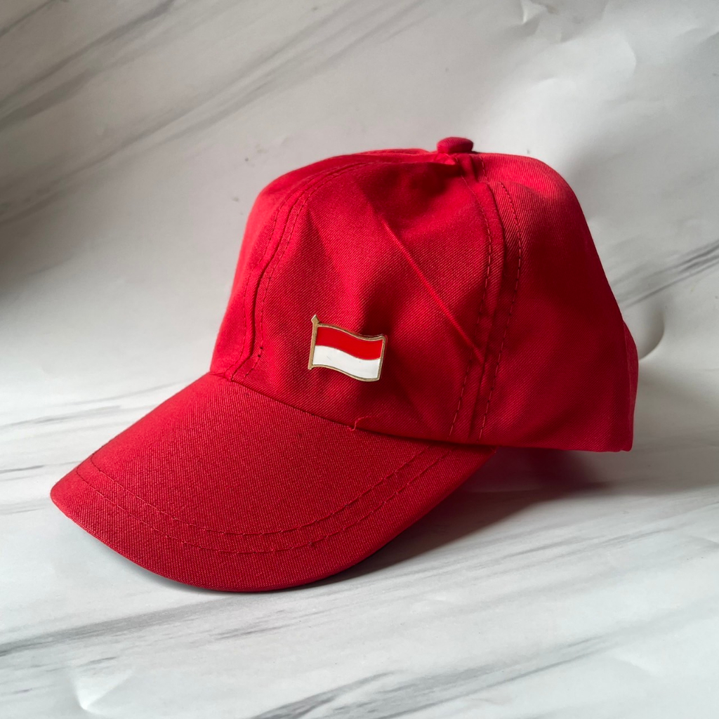 Jual Topi Bendera Bross Pin Anak Karnaval Kemerdekaan 17 Agustus ...