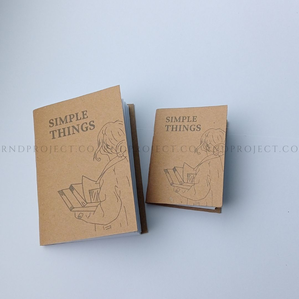 Jual Buku Tulis Mini Notebook Vintage Buku Kecil Saku Ukuran A7 A8 Mini ...