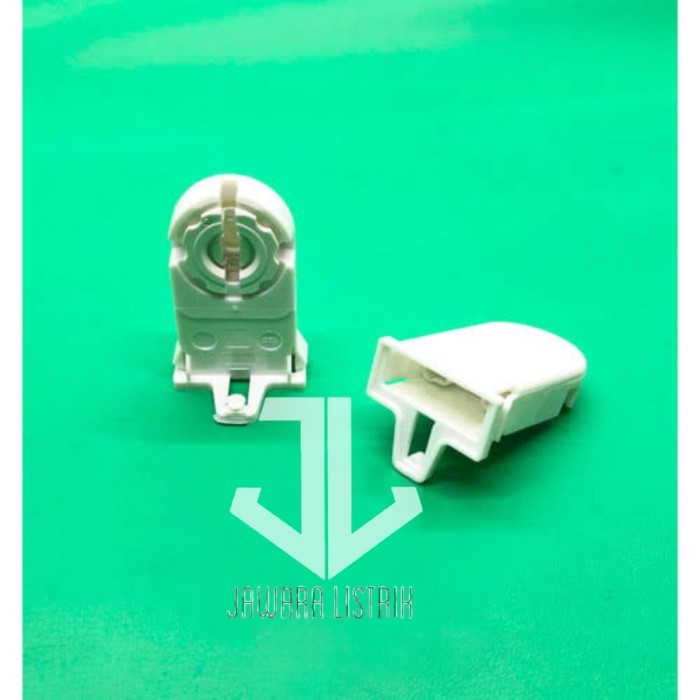 Jual FITTING LAMPU TL / FITTING KAKI TL 1SET (2PCS) | Shopee Indonesia