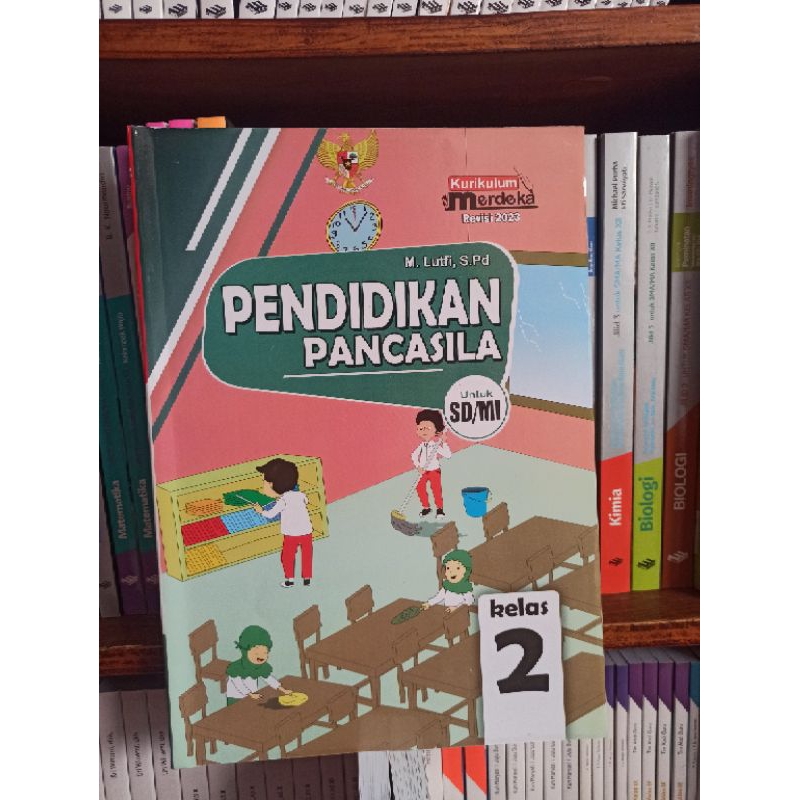Jual BUKU PENDIDIKAN PANCASILA PPKN PKN KELAS 2 SD KURIKULUM MERDEKA | Shopee Indonesia