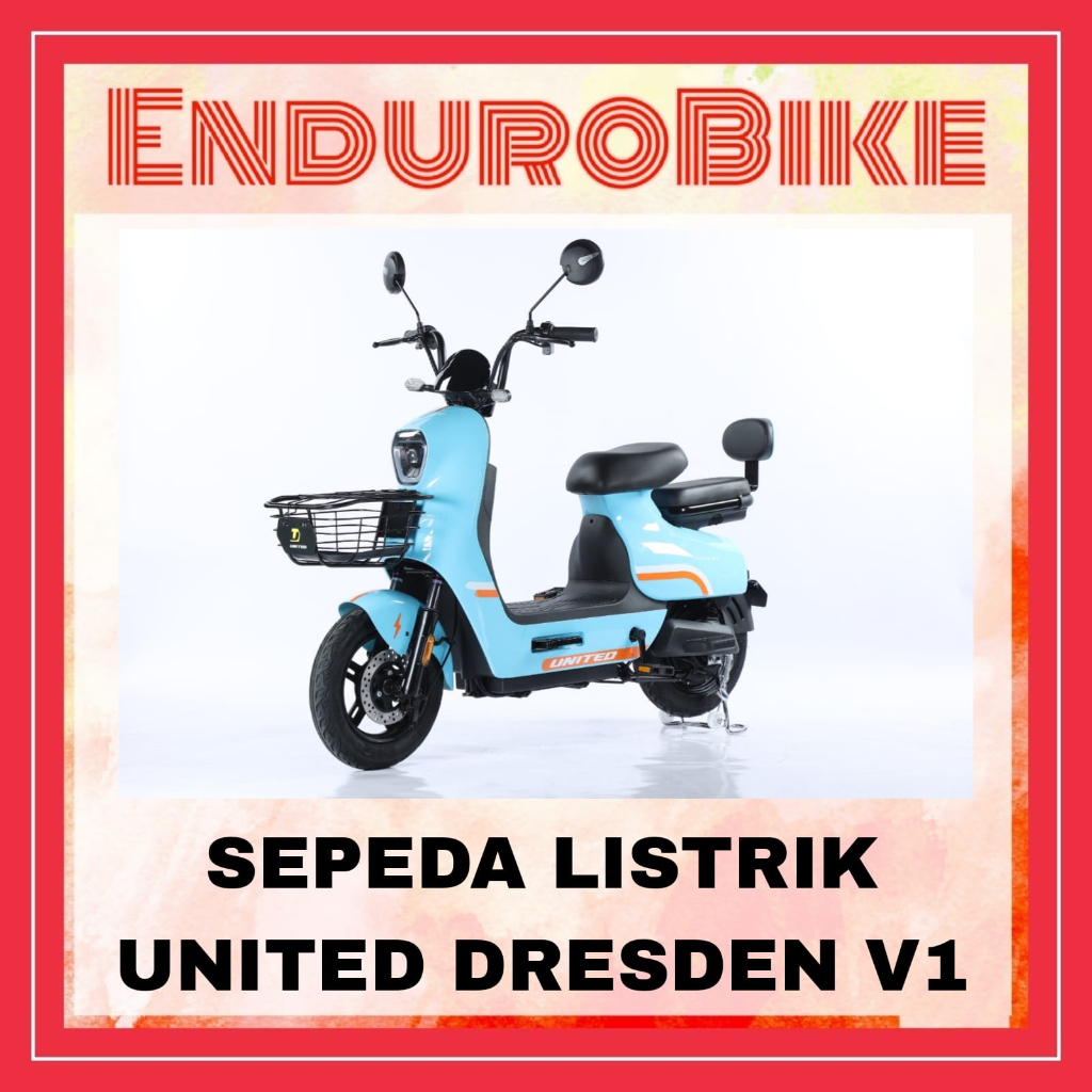 Jual SEPEDA LISTRIK UNITED DRESDEN V1 ELECTRIC E BIKE 600 WATT | Shopee ...