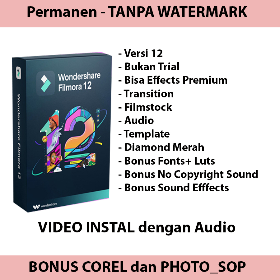 Jual Filmora 12 tanpa watermark - GARANSI - Aktif Permanen + Efek ...