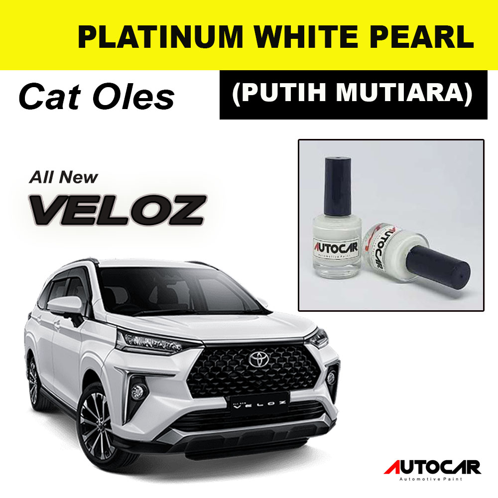 Jual Cat Oles Penghilang Baret Veloz Putih Mutiara - Platinum White ...