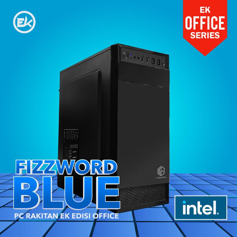 Jual PC Rakitan EK Office Fizzword Blue - Core i3 RAM 8GB - Enter ...