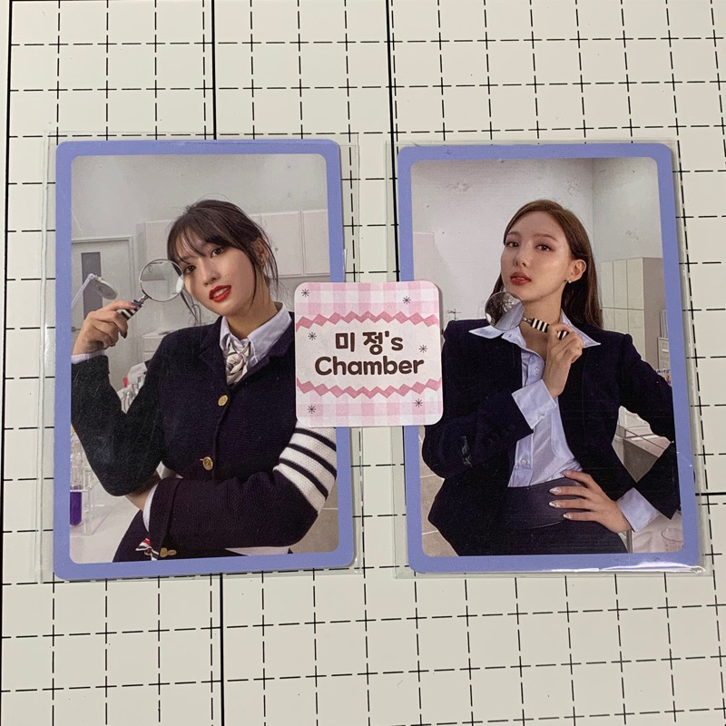 Jual BUNDLE Photocard Official TWICE Nayeon & Momo Scientist 3rd full ...