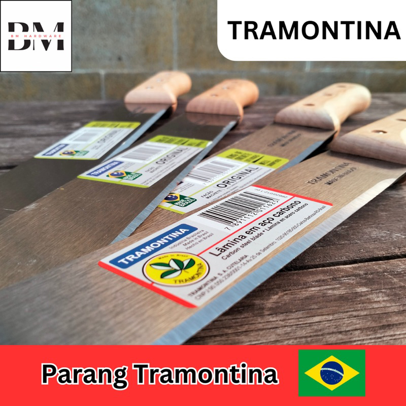 Jual Parang TRAMONTINA Brazil ORIGINAL 10” , 12” , 14” , 16” , 18”, 20 ...