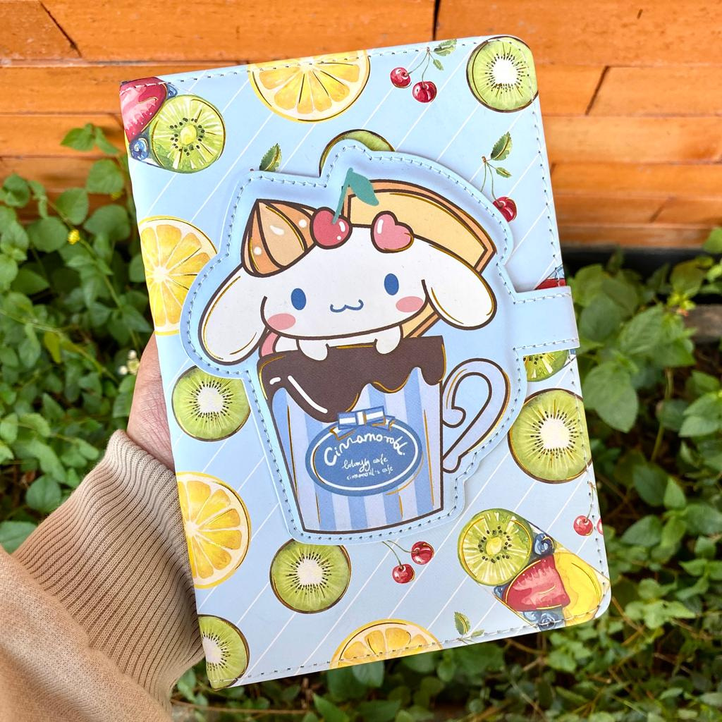 Jual Magnetic Notebook CINAMOROLL SANRIO a5 Buku Diary Catatan Jurnal ...
