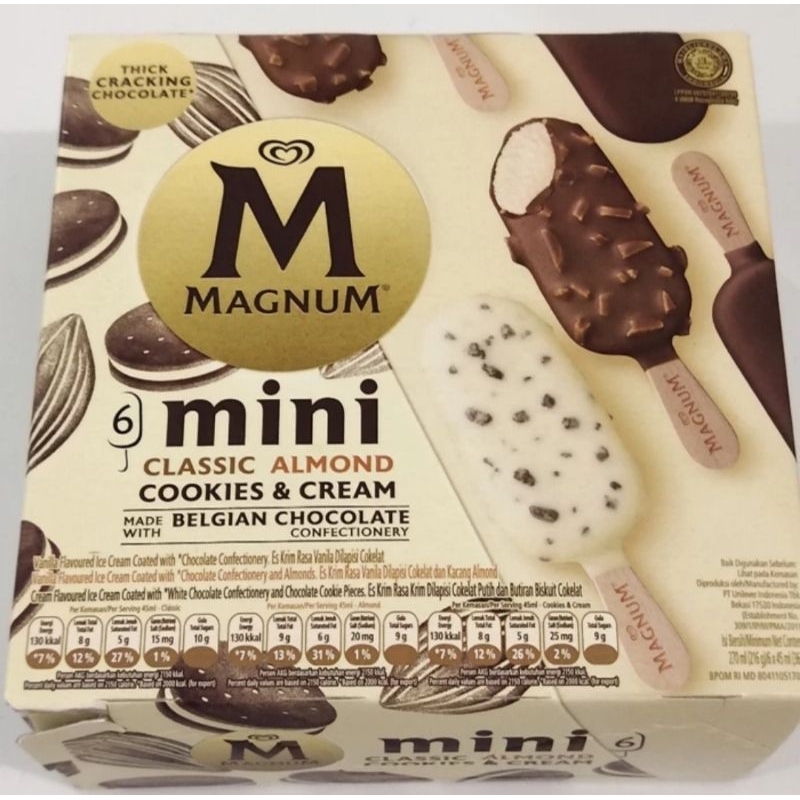Jual Ice Cream Walls Mini Magnum (isi 6pcs) | Shopee Indonesia
