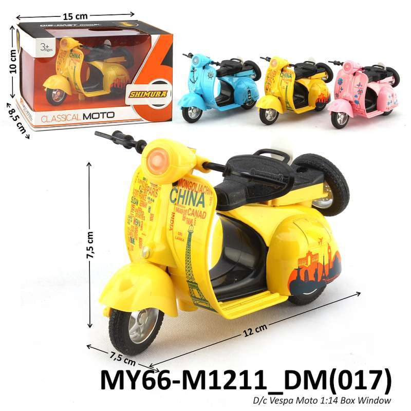 Jual Diecast Miniatur Motor Mainan DIecast Replika Motor | Shopee Indonesia