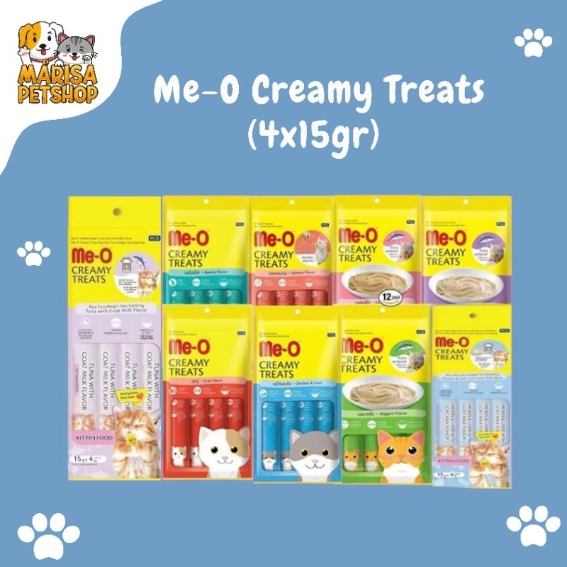 Jual MeO Creamy Liquid Snack 60gr | Shopee Indonesia