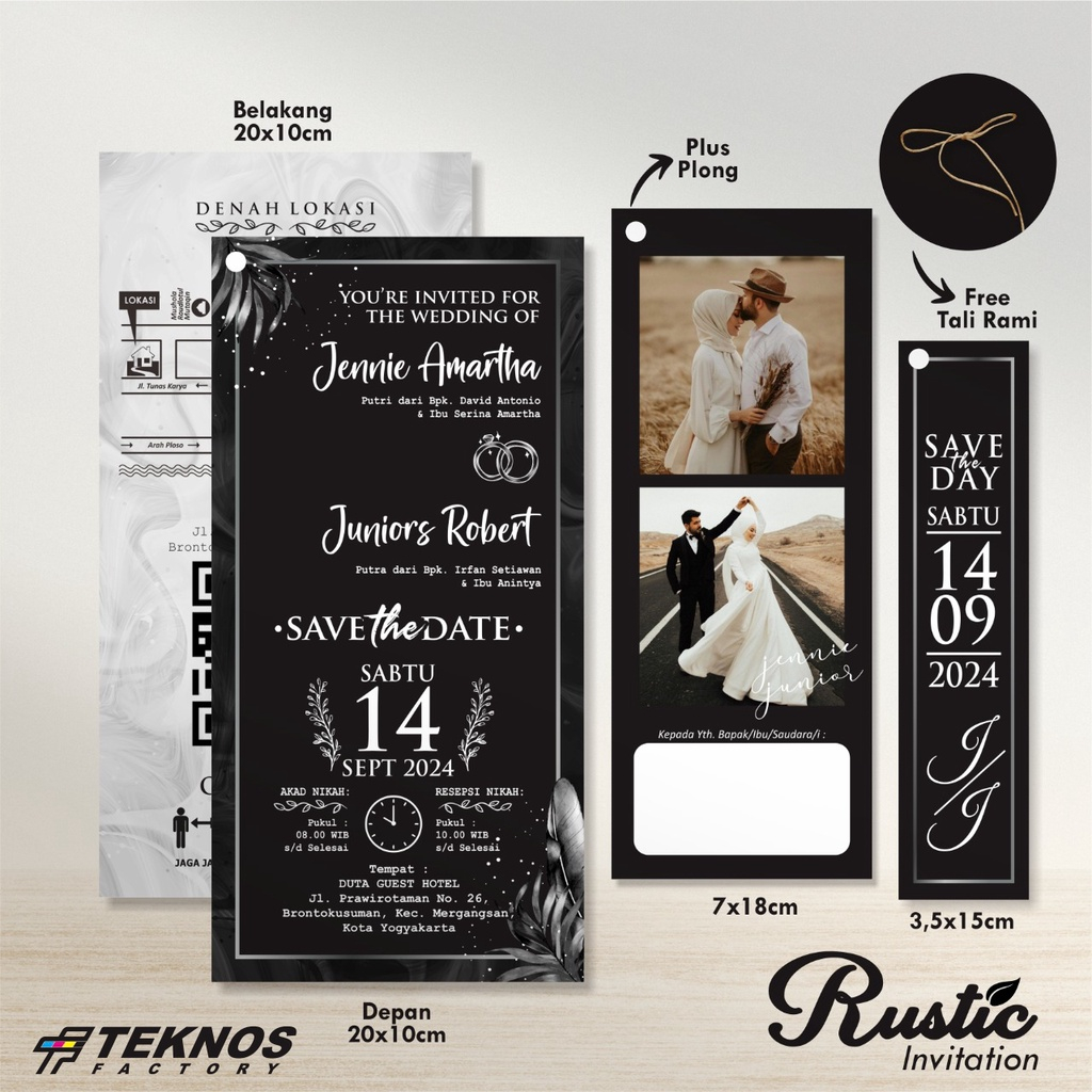 Jual SAMPLE UNDANGAN PERNIKAHAN TEKNOS - SAMPLE UNDANGAN NIKAH | Shopee ...