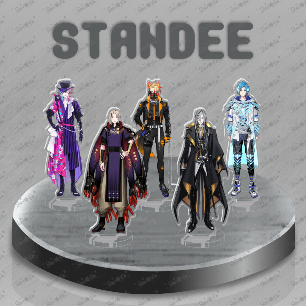 Jual Standee Hololive Holostars EN Akrilik UV & Set Stickers | Acrylic ...