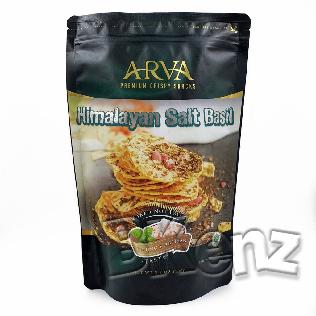 Jual Arva Keripik Tempe Crispy Rasa Kripik Truffle Mala Honey Butter ...