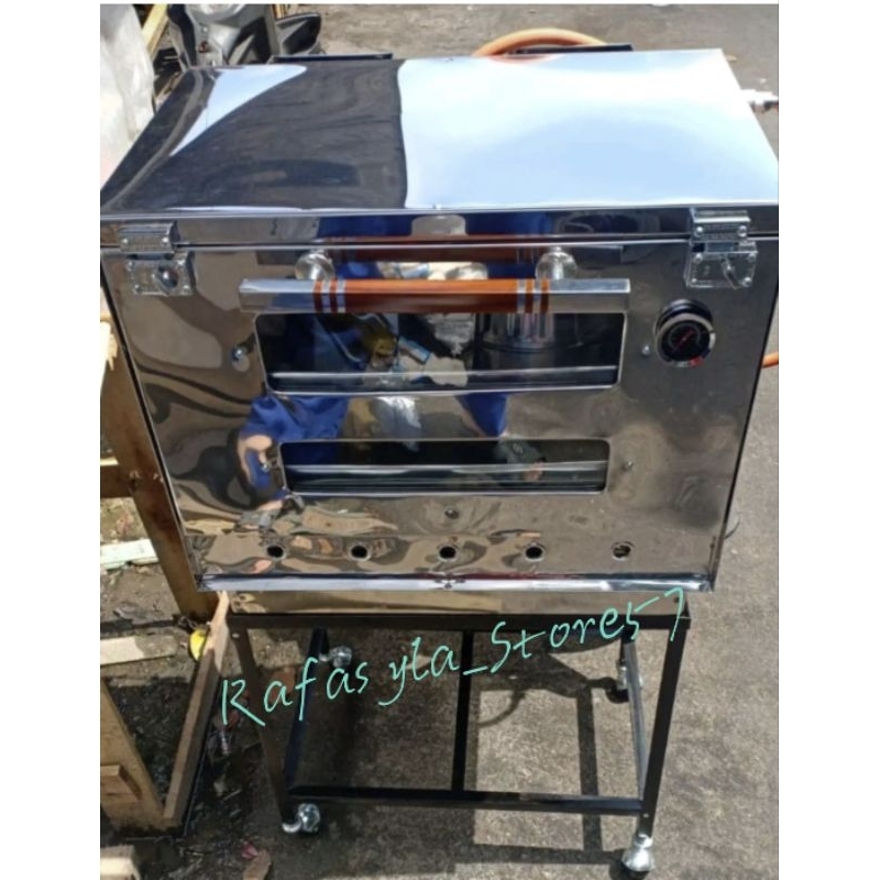 Jual Oven Gas Bahan stainless ukuran 60x40,Paket komplit,Oven Gas ...