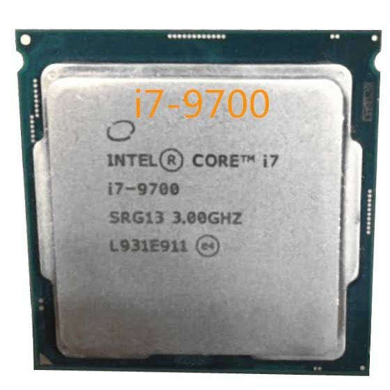 Jual INTEL PROCESSOR CORE I7 9700 Tray 3.0 GHz 8-Core LGA 1151 | Shopee Indonesia