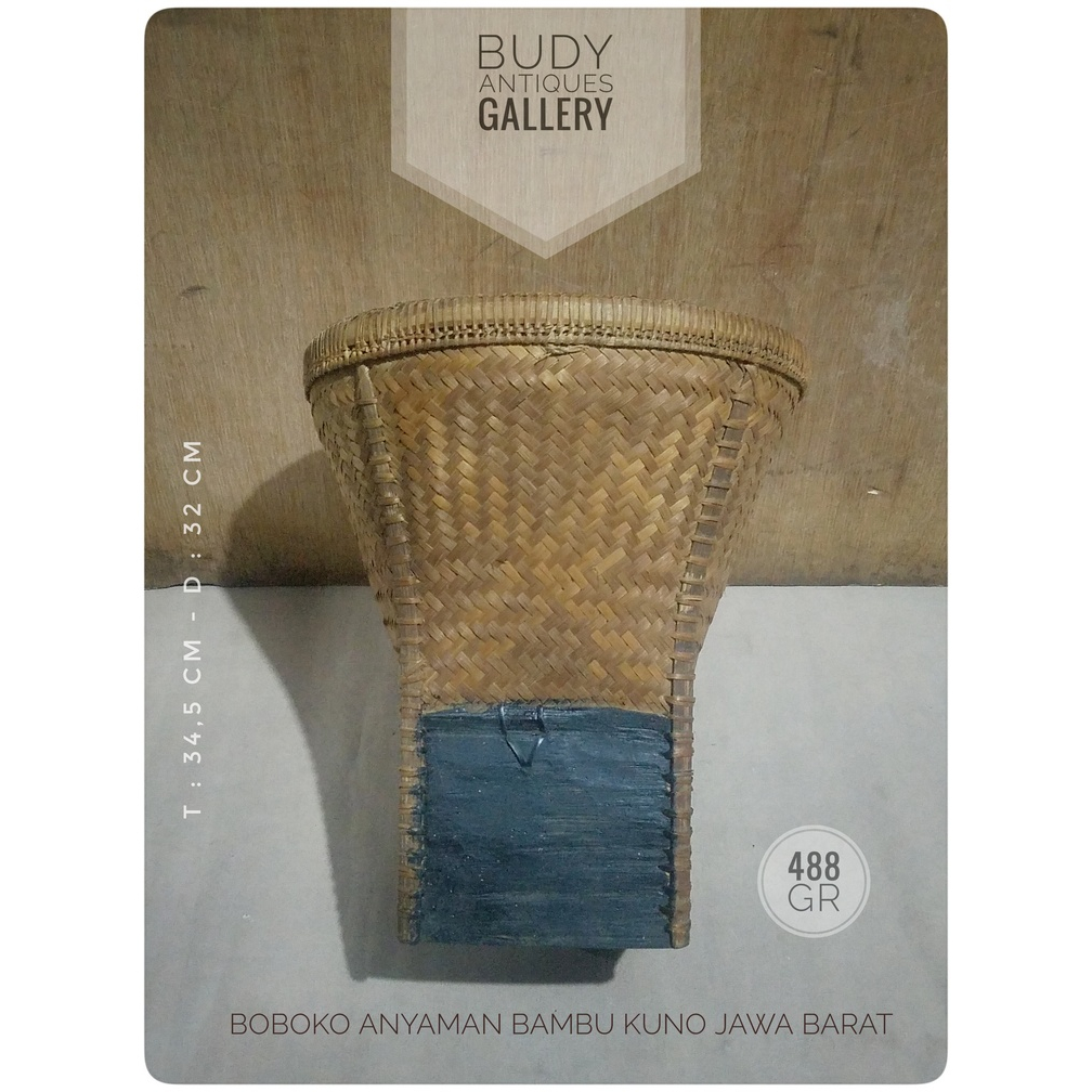 Jual Boboko Anyaman Bambu Kuno Asal Jawa Barat | Shopee Indonesia