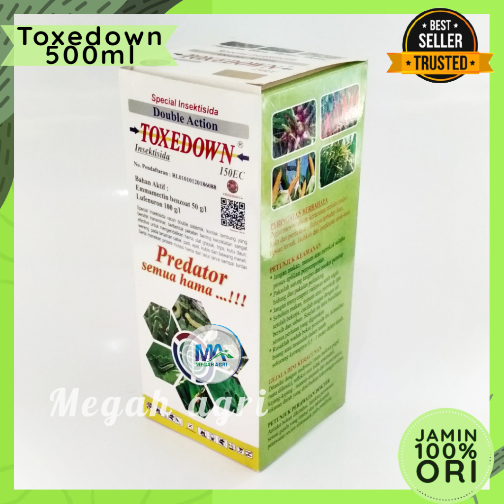 Jual INSEKTISIDA TOXEDOWN PREDATOR 500ML Emamektin benzoat & lufenuron ...