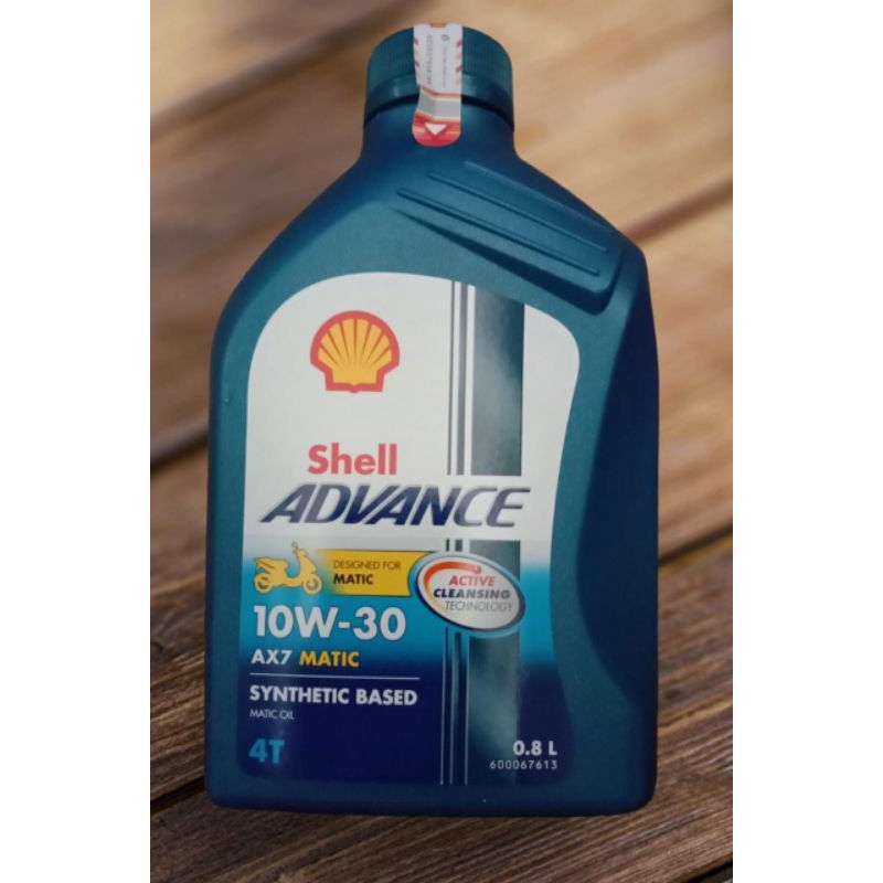 Jual OLI SHELL MATIC AX7 0.8 LTR DAN SHELL AX7 4T 0.8 LTR/ 1 LTR 10W40 | Shopee Indonesia