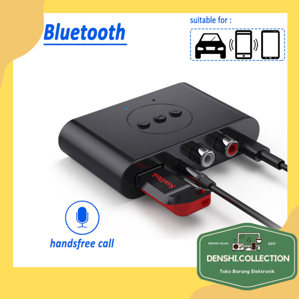 Jual Audio Bluetooth BLS-B21 Taffstudio 5.2 Receiver Adapter 3.5mm I ...