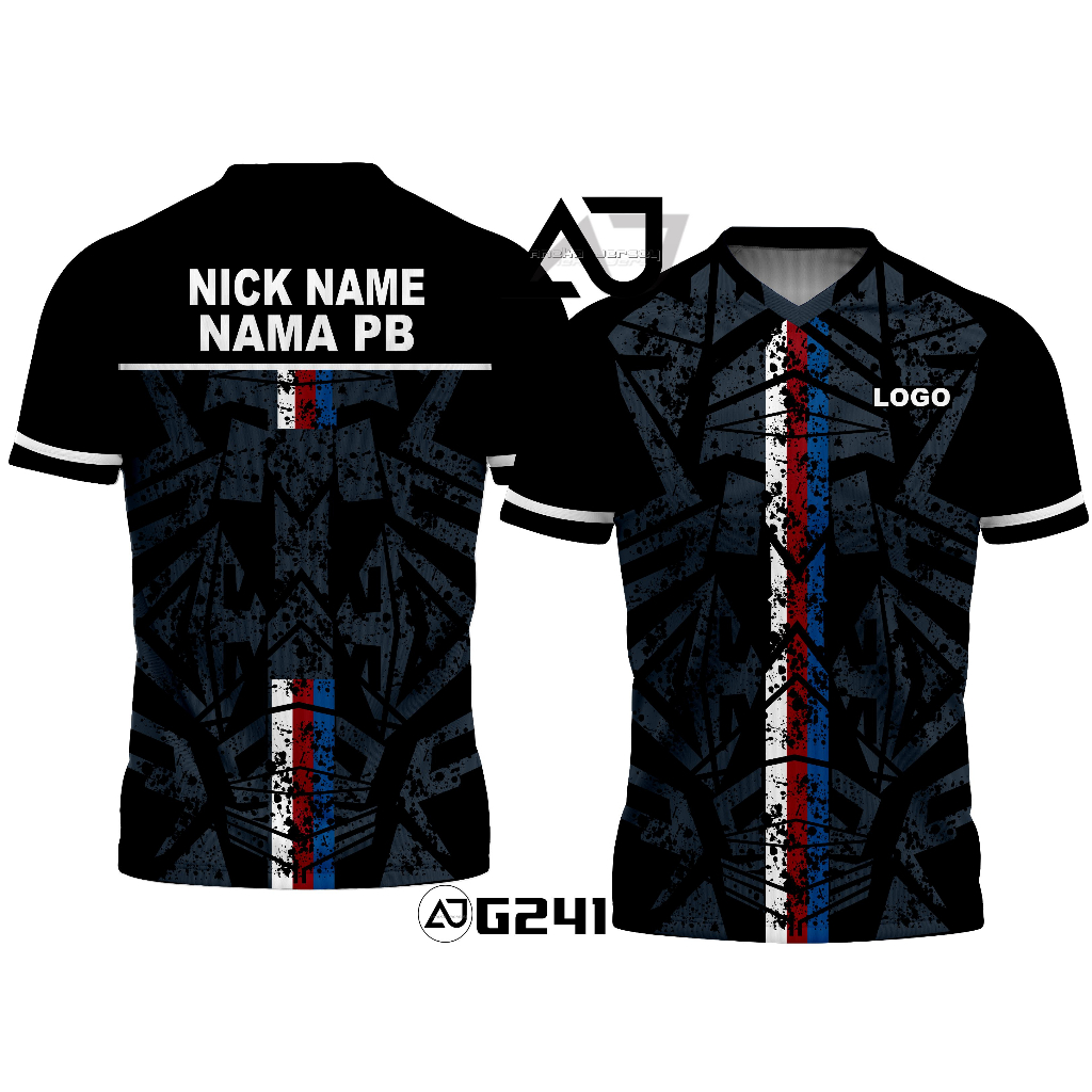 Jual JERSEY KAOS BADMINTON/BULUTANGKIS FULL PRINTING CUSTOM BISA TAMBAH NAMA/SPONSOR/LOGO/NOMOR ...