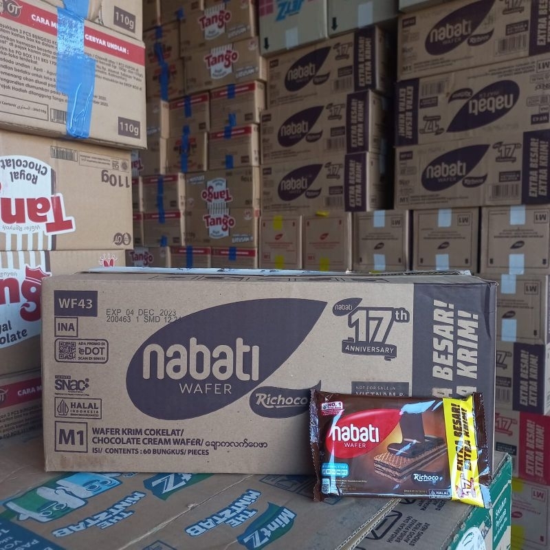 Jual Nabati M1 43 GRAM 1 dus isi 60 pcs | Shopee Indonesia