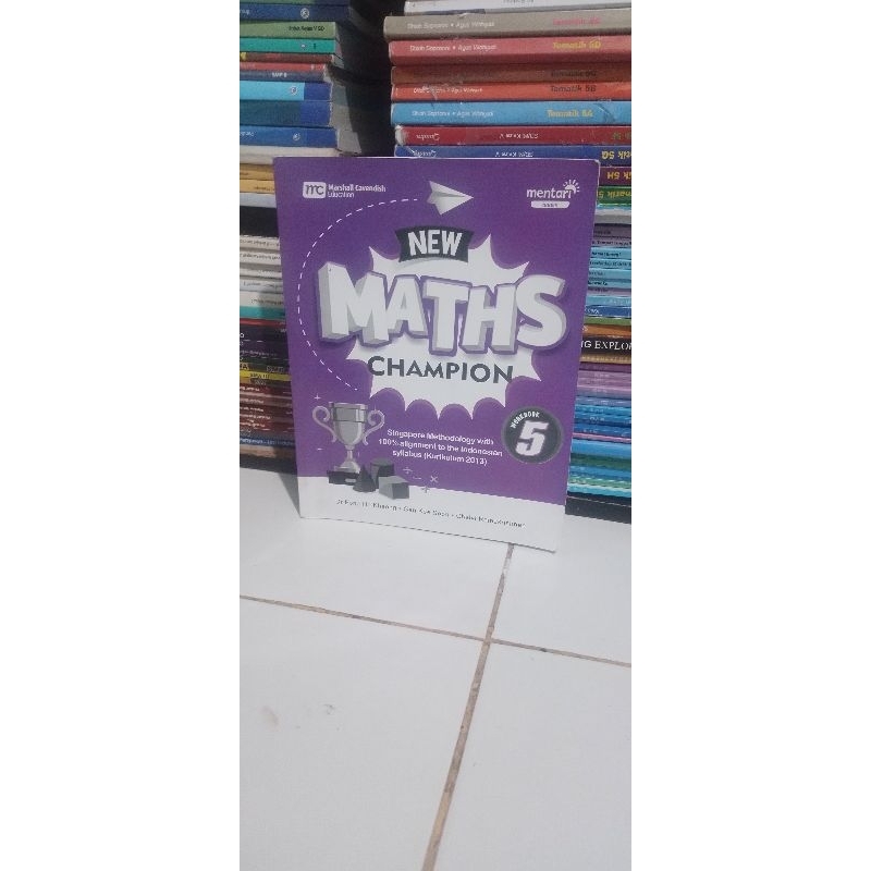 Jual Buku New maths champion 5 workbook | Shopee Indonesia