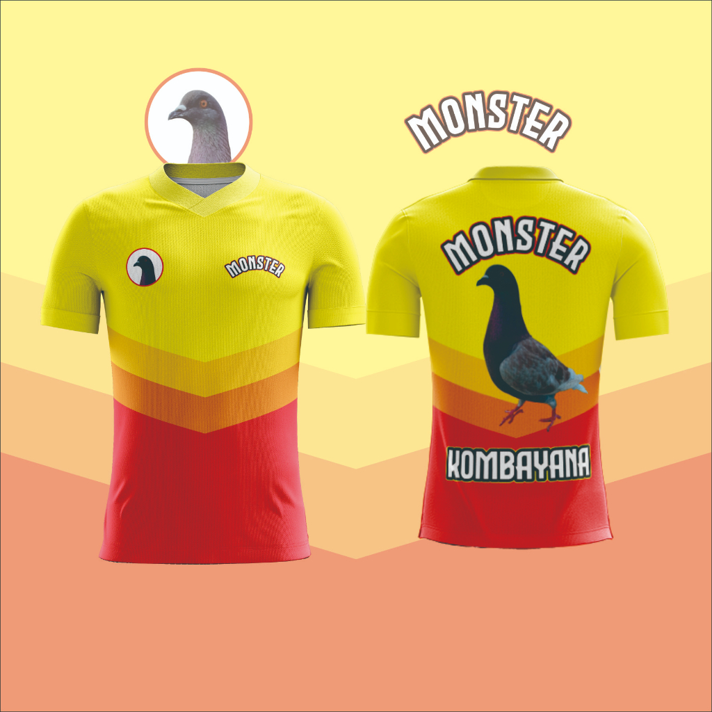 Jual JERSEY MERPATI BALAP CUSTOM FULL PRINTING (FREE DESAIN) | Shopee ...