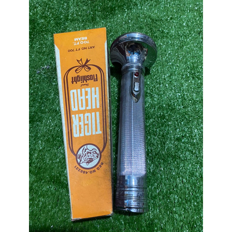 Jual TIGER HEAD SENTER BESI ANTIK FT 700 FLASHLIGHT VINTAGE | Shopee ...