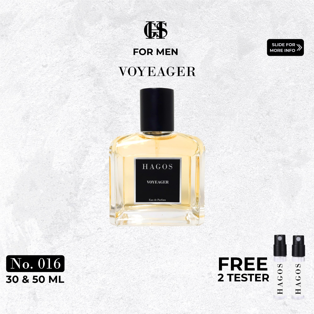 Jual No.16 VOYEAGER for Men - HAGOS PARFUM | Shopee Indonesia