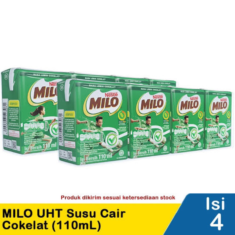 Jual Susu milo 110 ml x 4 pc | Shopee Indonesia