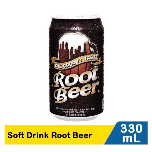 Jual Groovy soft drink root beer 330 ml | Shopee Indonesia