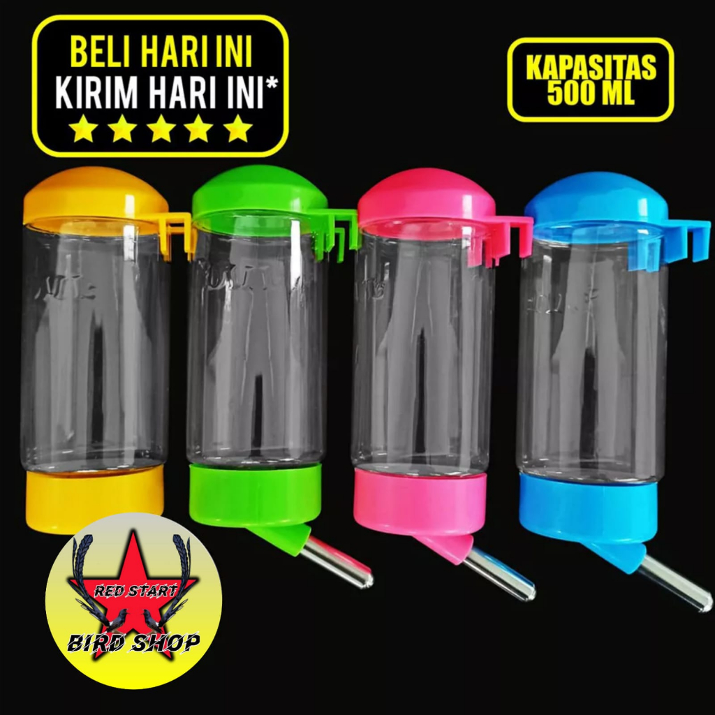 Jual Botol Minum Hamster Jumbo 500 Ml Tempat Air Minum Gantung Hamster ...
