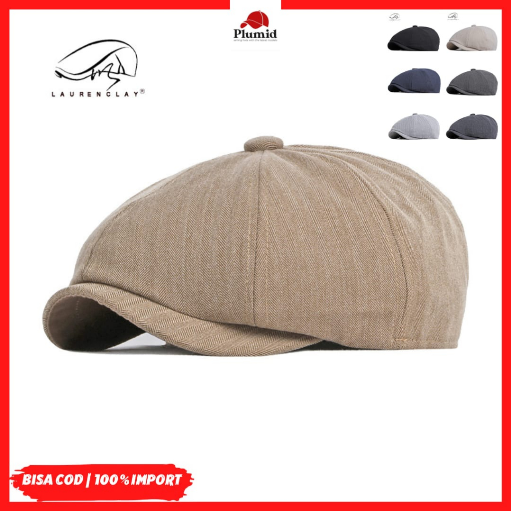 Jual PLUMID - Topi beret topi newsboy cap premium distro TP 133 ...