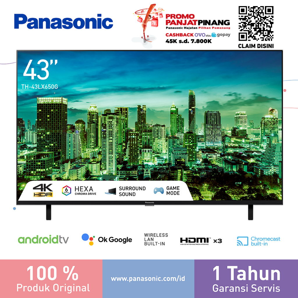 Jual Panasonic TH-43LS600G LED FHD TV [43 Inch] | Shopee Indonesia