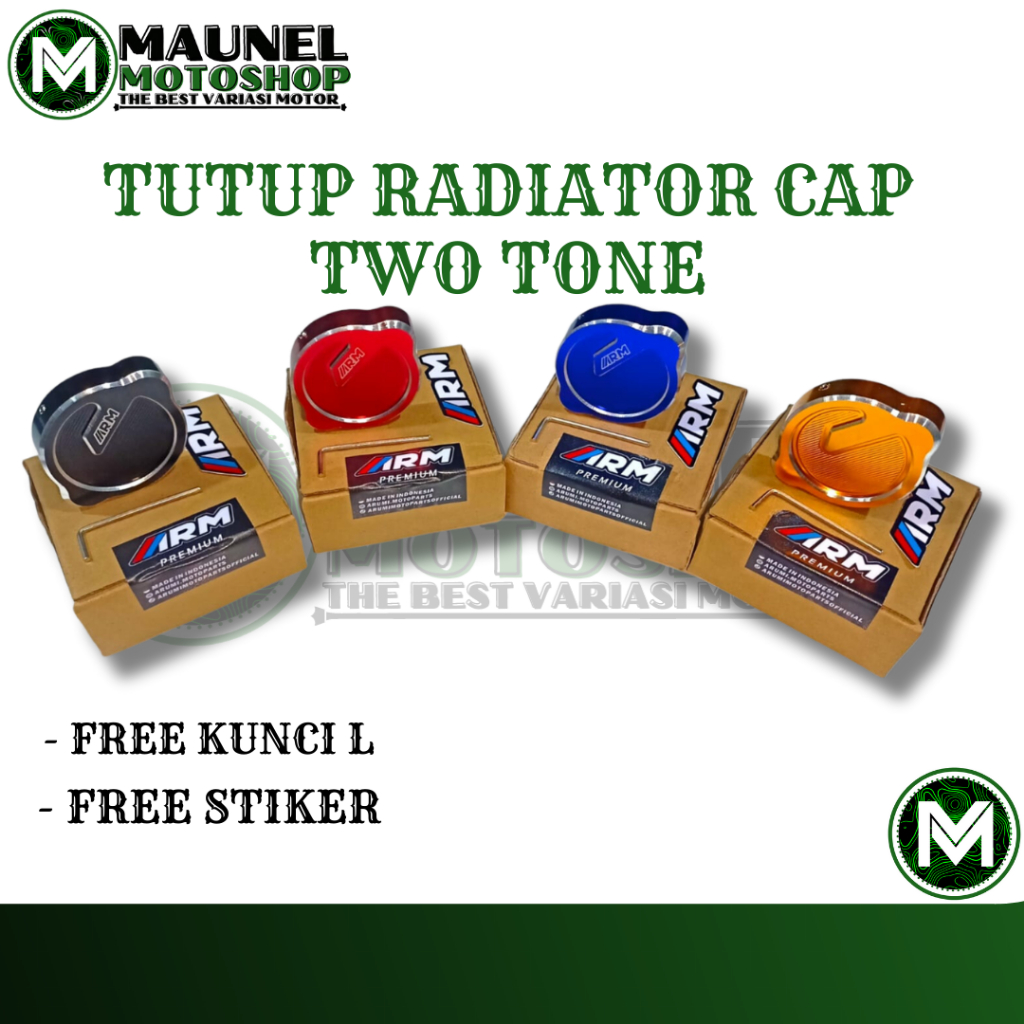 Jual Radiator cap ARM - Silver Nmax Vario Beat Mio Adv Nmax Xmax Revo ...