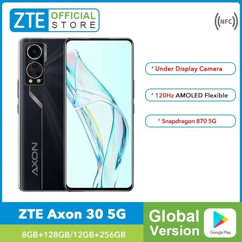 Jual ZTE Axon 30 5G 12/256 GB Snapdragon 870 | Shopee Indonesia