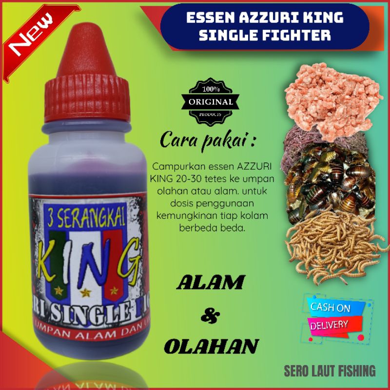 Jual ESSEN AZZURI KING SINGLE FIGHTER OLAHAN DAN ALAM | Shopee Indonesia