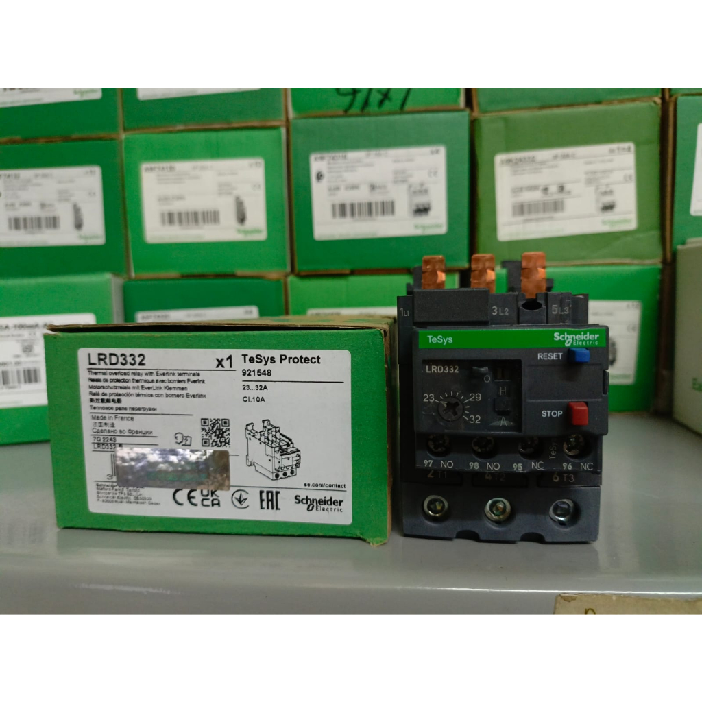 Jual THERMAL OVERLOAD RELAY SCHNEIDER LRD332 / LRD 332 (23A -32A ...