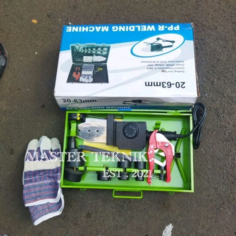 Jual Mesin Las Pipa PPR Pemanas 20- 63 mm OPT Jis | Shopee Indonesia