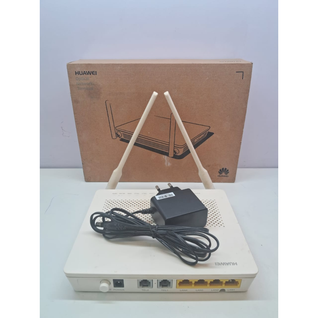Jual Modem ont router Huawei HG8245H Akses Point Original Putih bekas | Shopee Indonesia