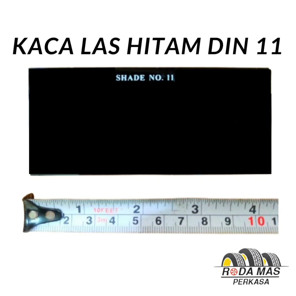 Jual KACA LAS HITAM DIN 11 NO11 - KACA KEDOK LAS - AULEKTRO - WELDING ...