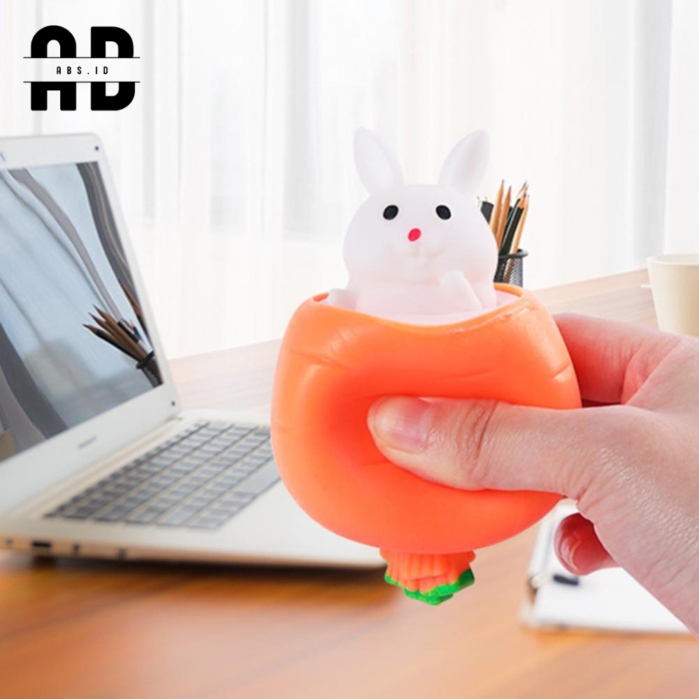 Jual ABS - Mainan Squishy Pencet Wortel Kelinci/Pop Up Wortel Kelinci ...