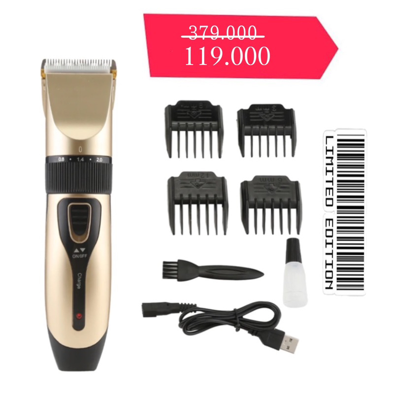 Jual Mesin cukur Fleco F-9200 Hair Clipper Profesional Otomatic/Alat ...