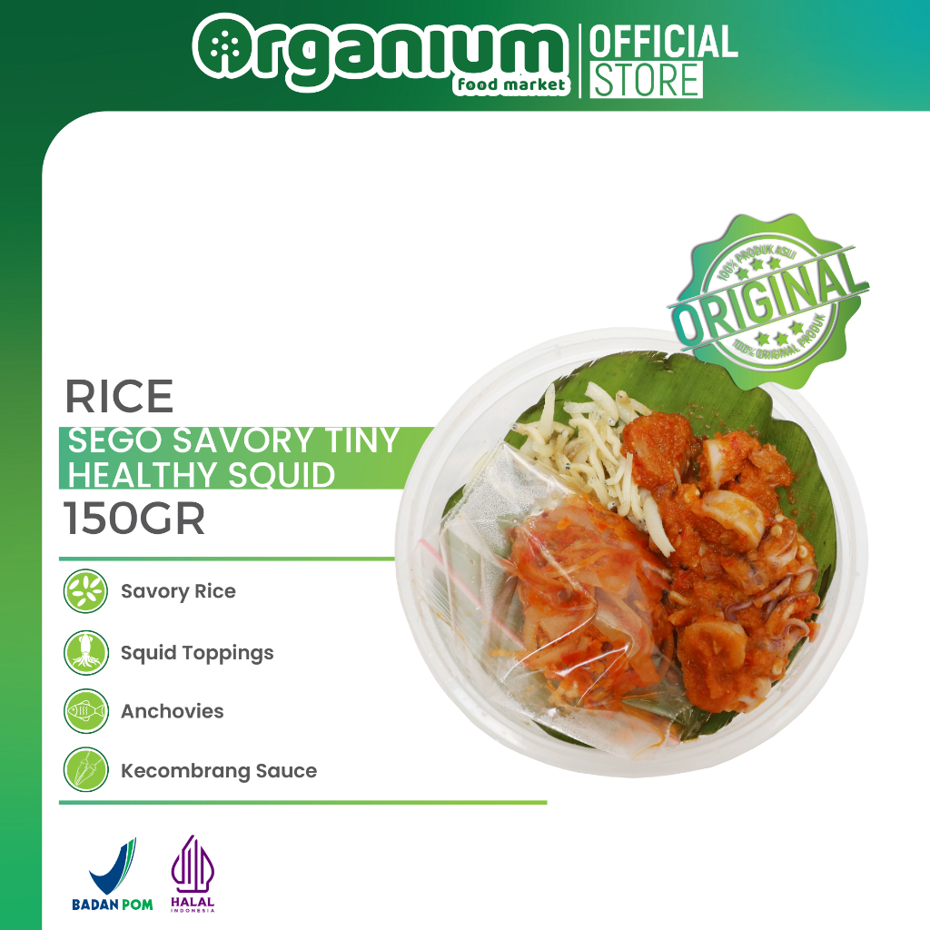 Jual Organium Sego Gurih Mungil Sehat Cumi | Shopee Indonesia