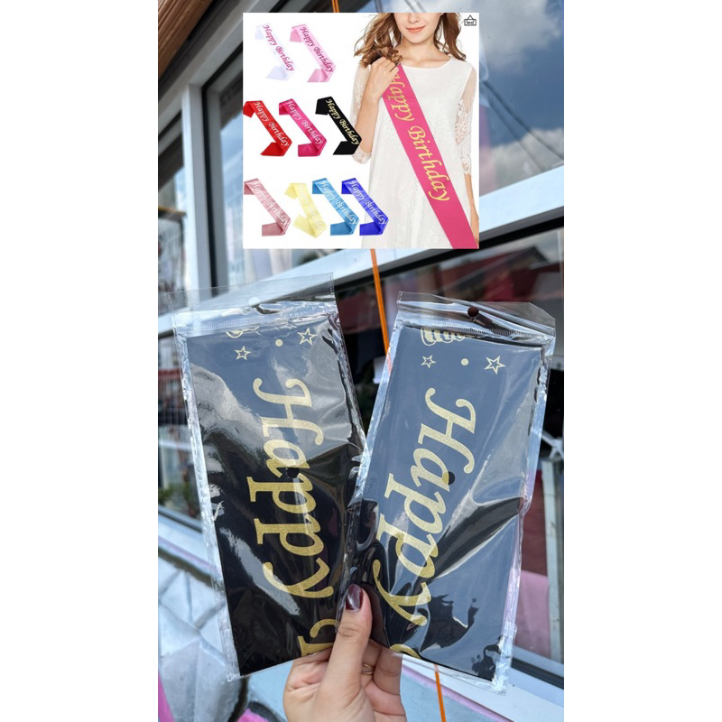 Jual Selempang Ulang tahun Sash Happy Birthday Girl Bride To Be ...