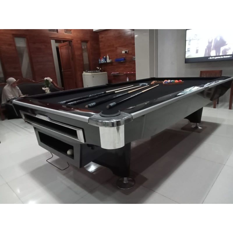 Jual Meja Billiard Lumina 9 Feet 9 FT Body Lapis HPL Glossy Kilap ...